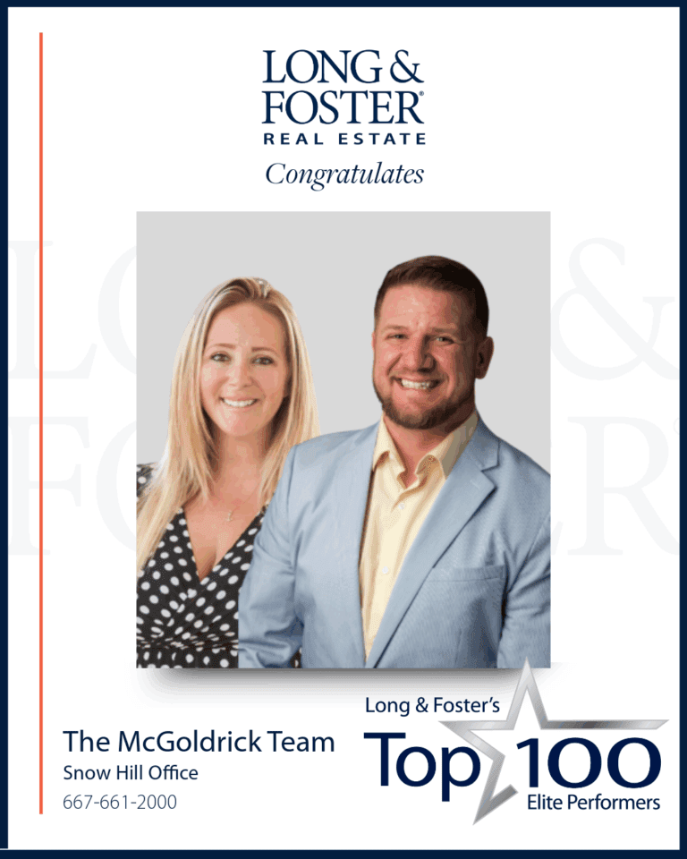 Long & Foster Named The McGoldrick Team One of The Top 100 Elite Performers